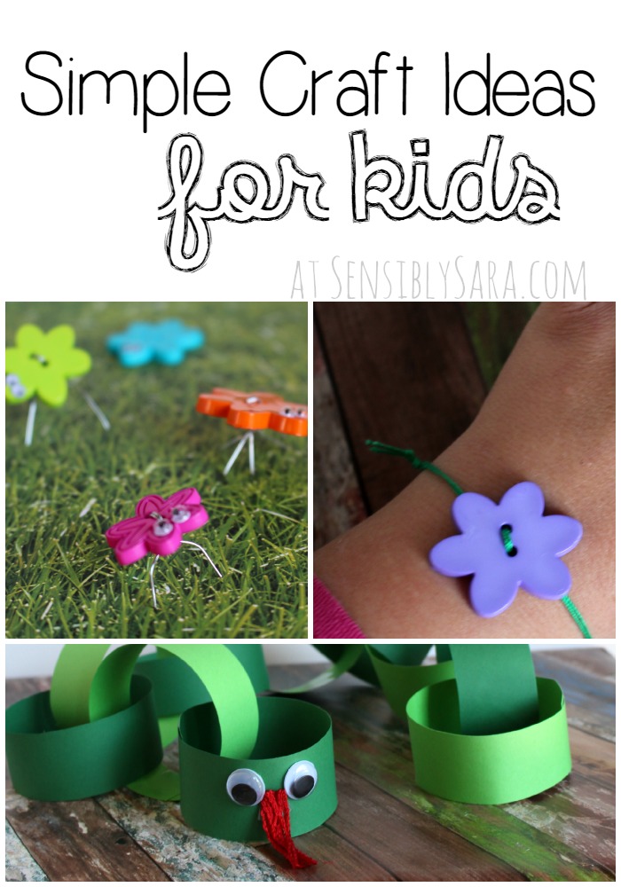Simple Craft Ideas For Kids